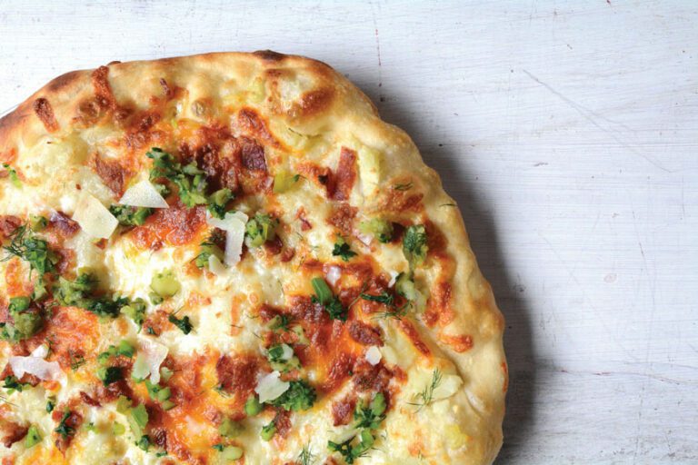 Otto’s Mashed Potato Bacon Scallion Pizza | Recipes | Pizza Today